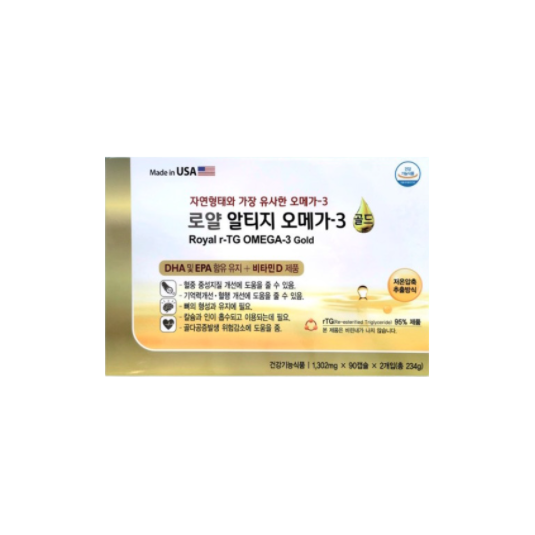 US PHARMATECH INC 로얄 알티지 오메가-3 골드 | 남들보다 50% 싸게 사는 방법, 야기야기 최저가 무료 구독
